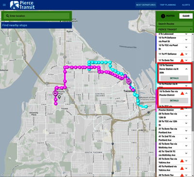Trip Planner How-To - Pierce Transit