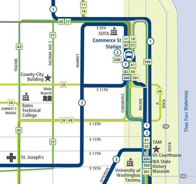 System Map - Pierce Transit